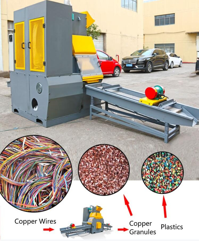 Enerpat - Wire Granulator WG-150, Copper Cable Recycling Machine, Brand ...